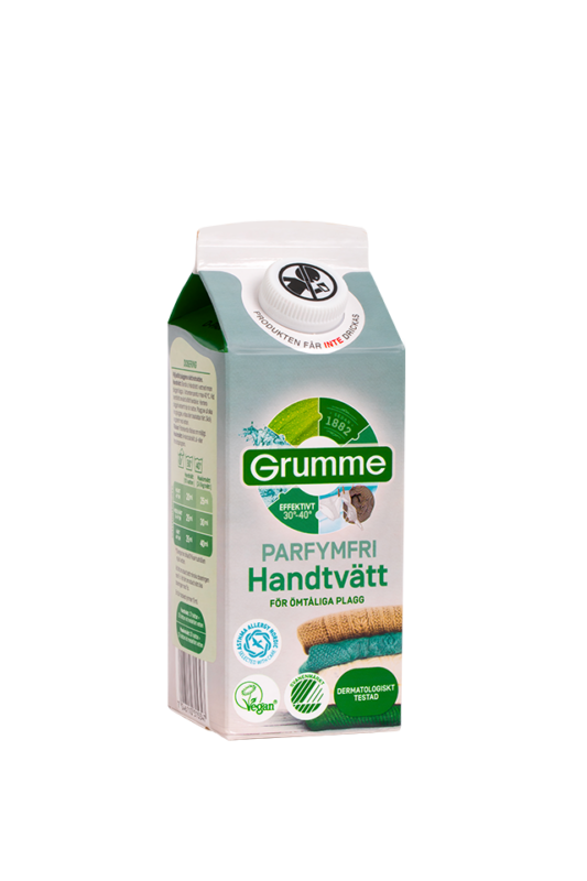 Tvättsymboler - Grumme